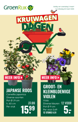Tuincentrum te Rijswijk, bezoek GroenRijk!